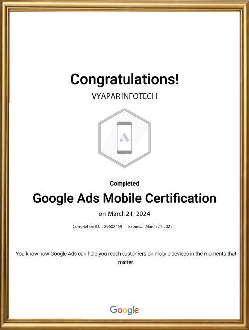 Vyapar Infotech® - Digital Marketing Agency in Delhi, India